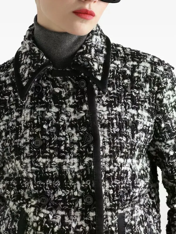 Dolce & Gabbana Tweed Double-breasted Jacket