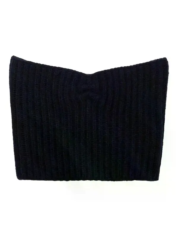 Prada Ribbed Bandeau Top