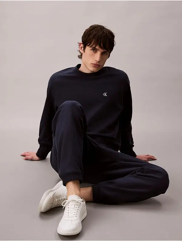 Calvin Klein Premium Fleece Joggers - Dark Sapphire