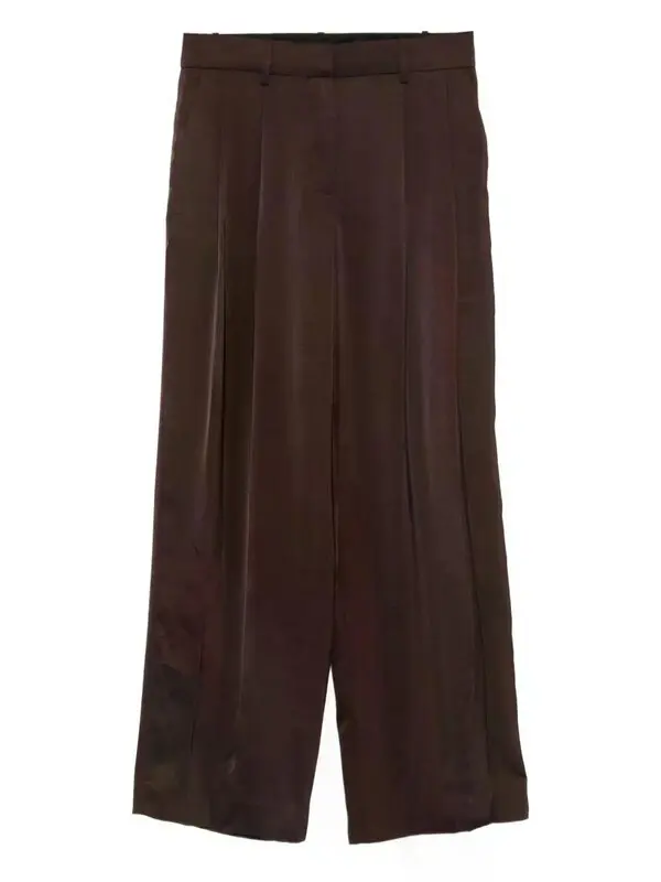Michael Kors Satin Wide-leg Trousers