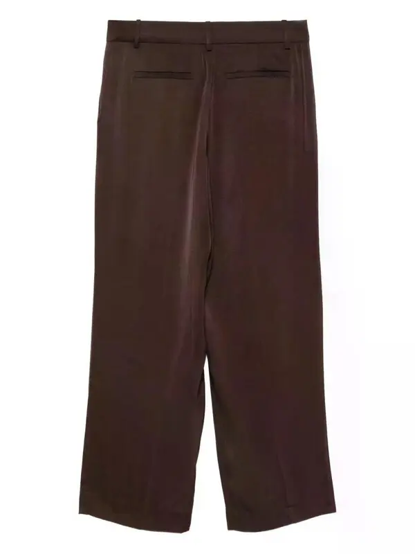 Michael Kors Satin Wide-leg Trousers