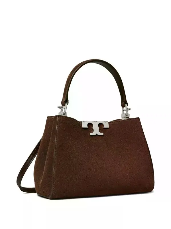 Tory Burch Mini Eleanor Suede Satchel - Brown