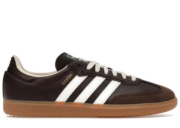Adidas Samba Og - Dark Brown/off White/gum