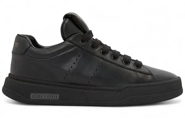 Miu Miu Leather Sneakers
