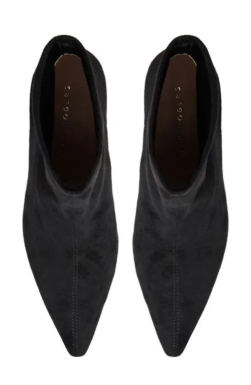Jack Rogers Charleston Stretch Pointed Toe Bootie - Black