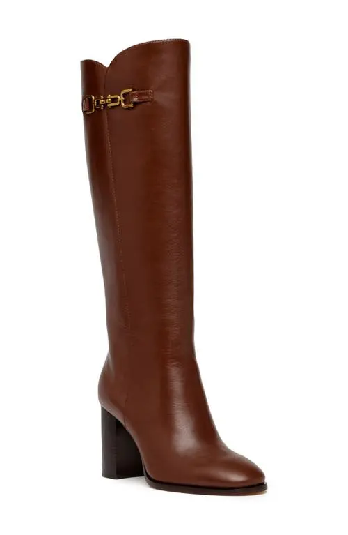 Paige Iris Knee High Boots - Auburn
