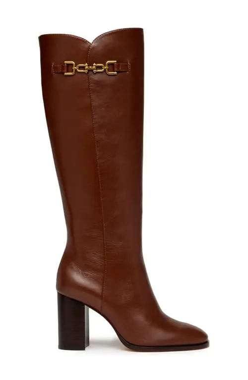 Paige Iris Knee High Boots - Auburn
