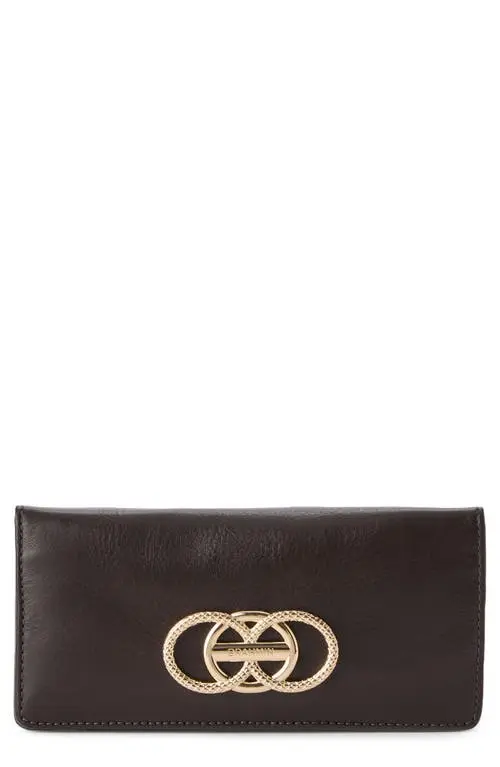 Brahmin Ady Leather Wallet - Chocolate Deveron