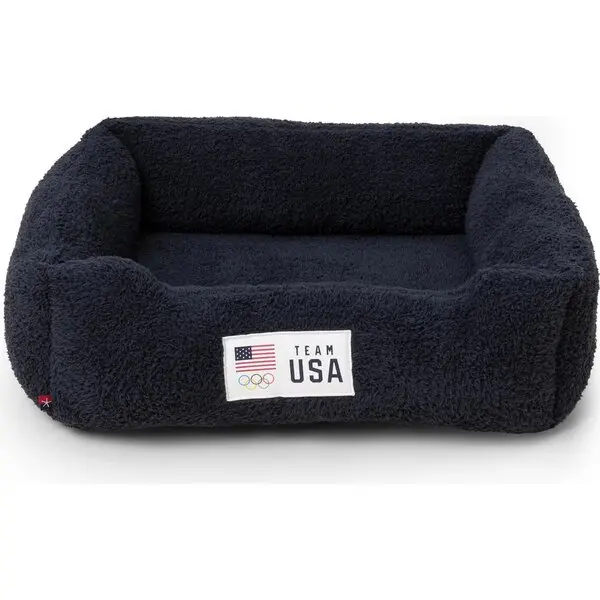 Barefoot Dreams Cozychic® Flag Pet Bed