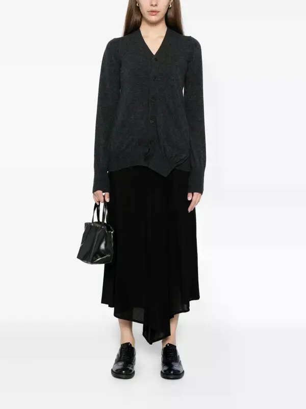 Yohji Yamamoto V-neck Cardigan