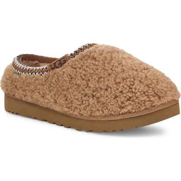 UGG Tasman Maxi Curly Genuine Shearling Slipper - Che