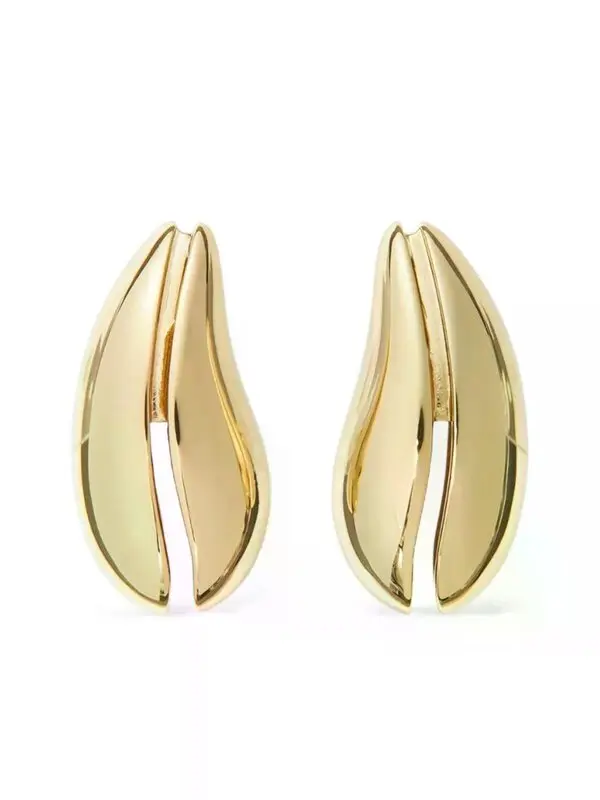 Tory Burch Wave Mini Earrings - Gold