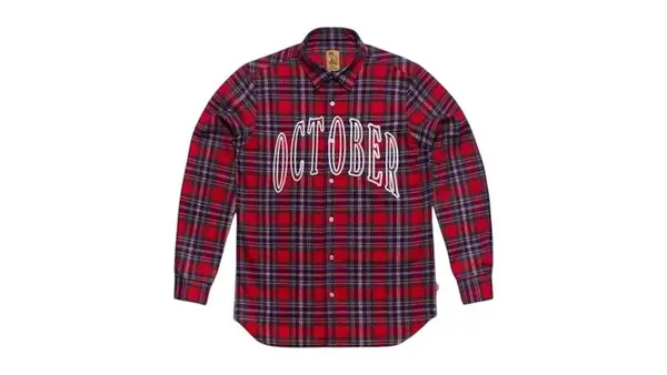 OVO October Flannel Button Down Shirt