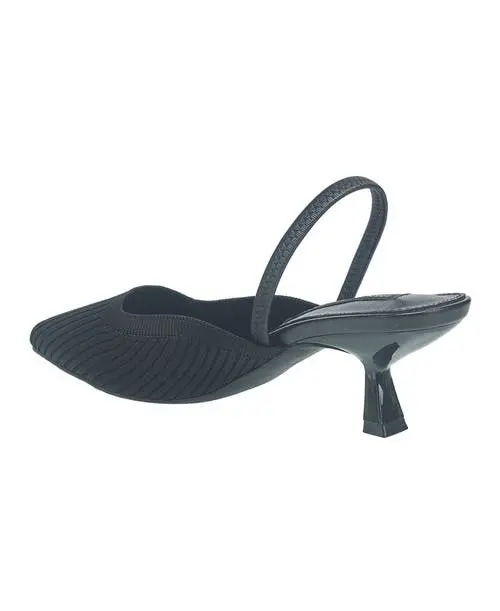 French Connection Coco Slingback Kitten Heel - Black