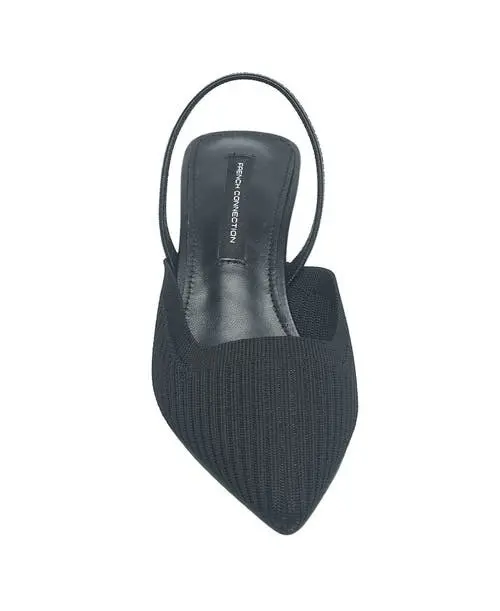 French Connection Coco Slingback Heel - Black