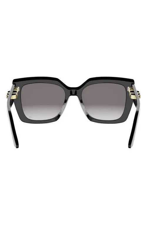 Dior C S5i 55mm Square Sunglasses