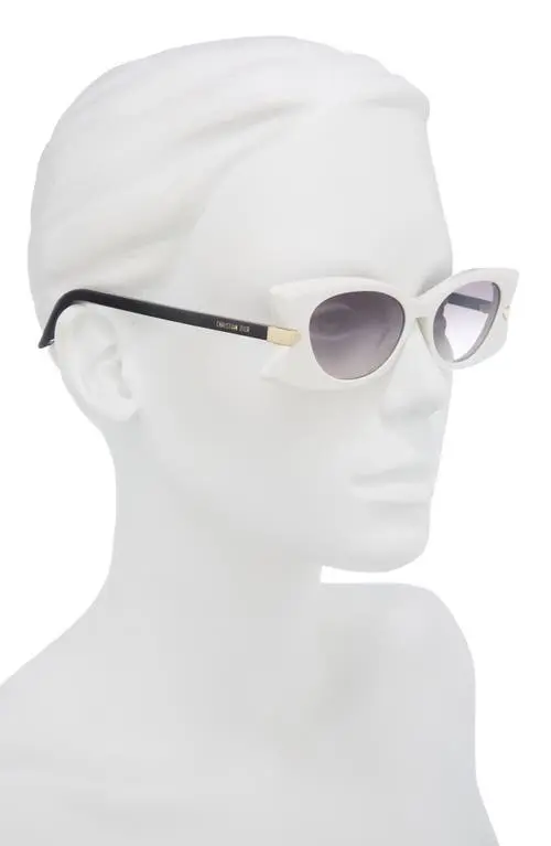 Dior Butterfly Sunglasses - Ivory/gradient Smoke
