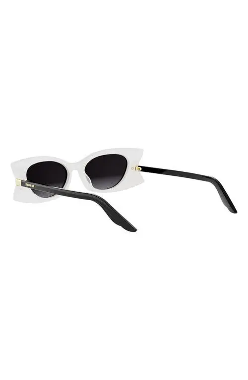 Dior Butterfly Sunglasses - Ivory/gradient Smoke