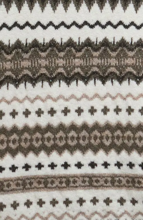 Barbour Fair Isle Wool Blend Sweater
