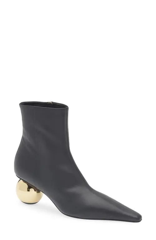 Marni Orb Pointed Toe Bootie