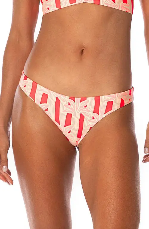 MAAJI Palm Plantation Flirt Reversible Bikini Bottoms - Red