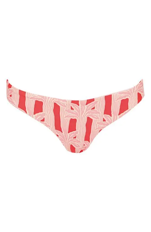 MAAJI Palm Plantation Flirt Reversible Bikini Bottoms - Red