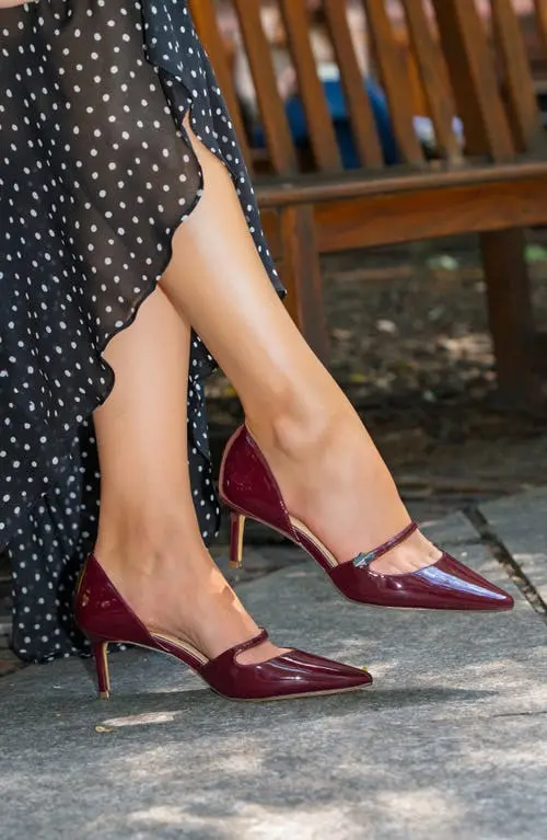 Nina Nashly Pointed Toe Mary Jane Pump