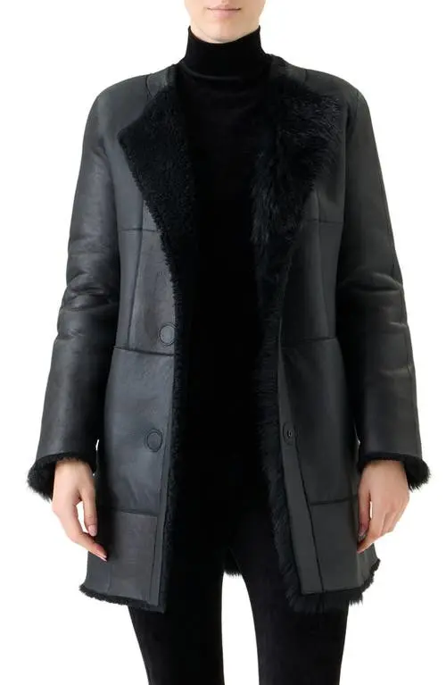 Akris Shearling Coat