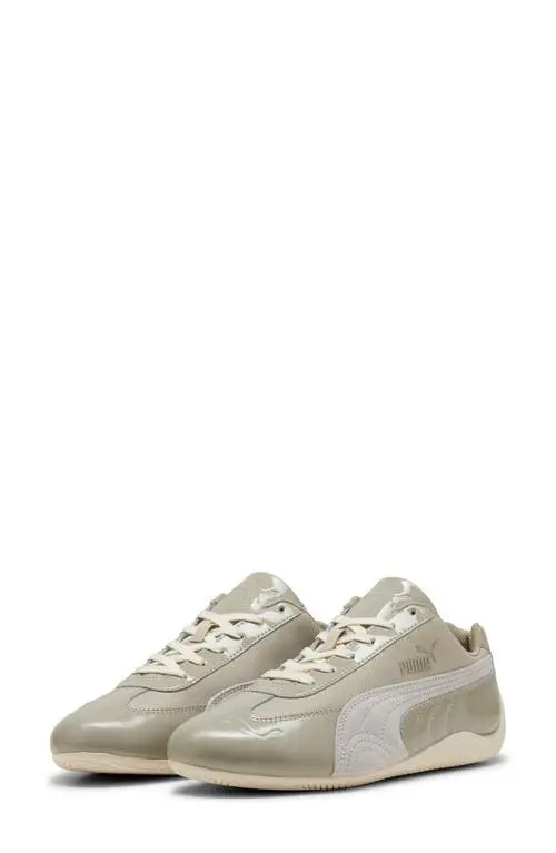 PUMA Speedcat Patent Sneakers - Pebble Gray/feather Gray