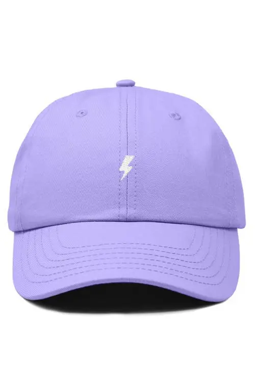 DALIX Embroidered Cotton Cap - Lavender