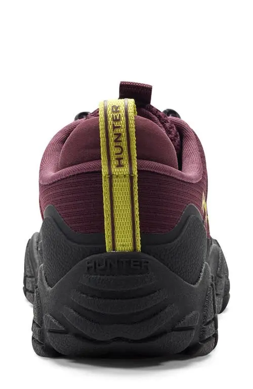 Hunter Sara Waterproof Sneaker - Dark Purple 500