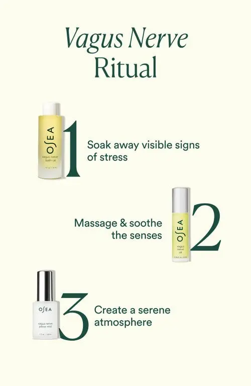 OSEA Vagus Nerve 3-piece Travel Set $78 Value