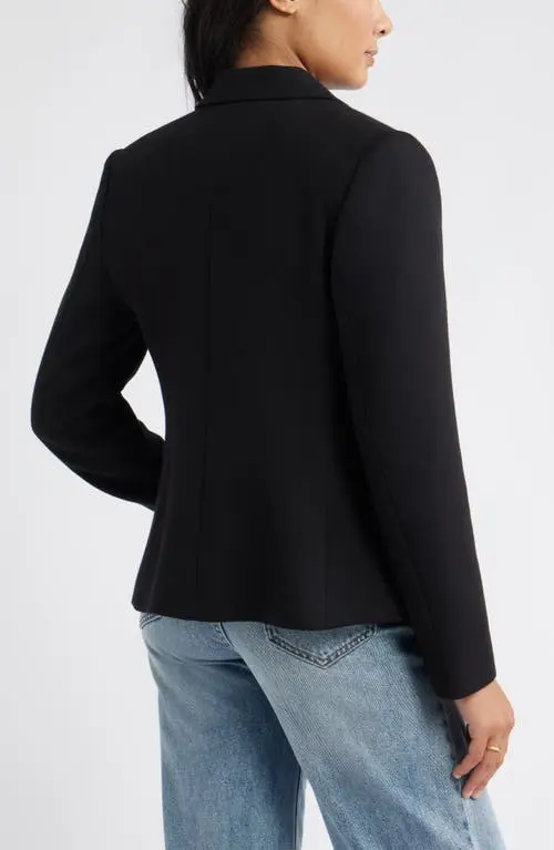Caslon Double-breasted Stretch Twill Blazer