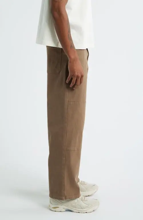 Bp. Relaxed Twill Pants - Brown Shiitake