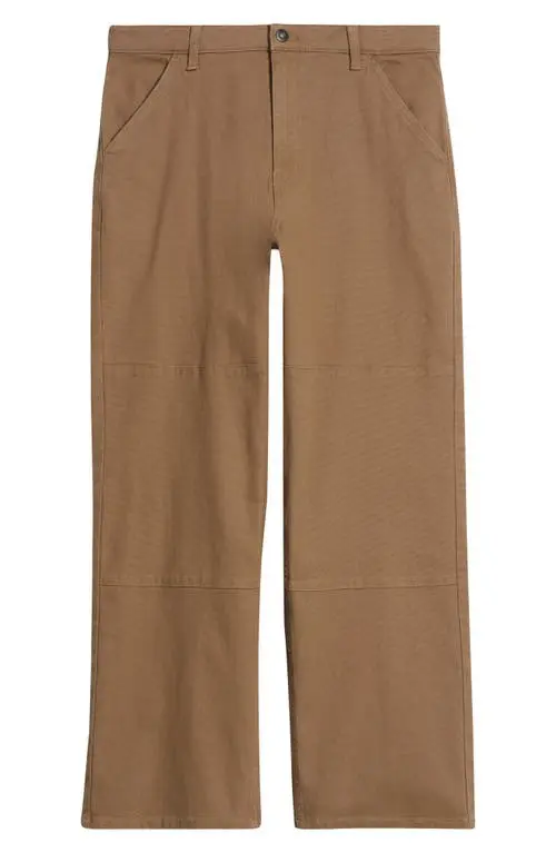 Bp. Relaxed Twill Pants - Brown Shiitake