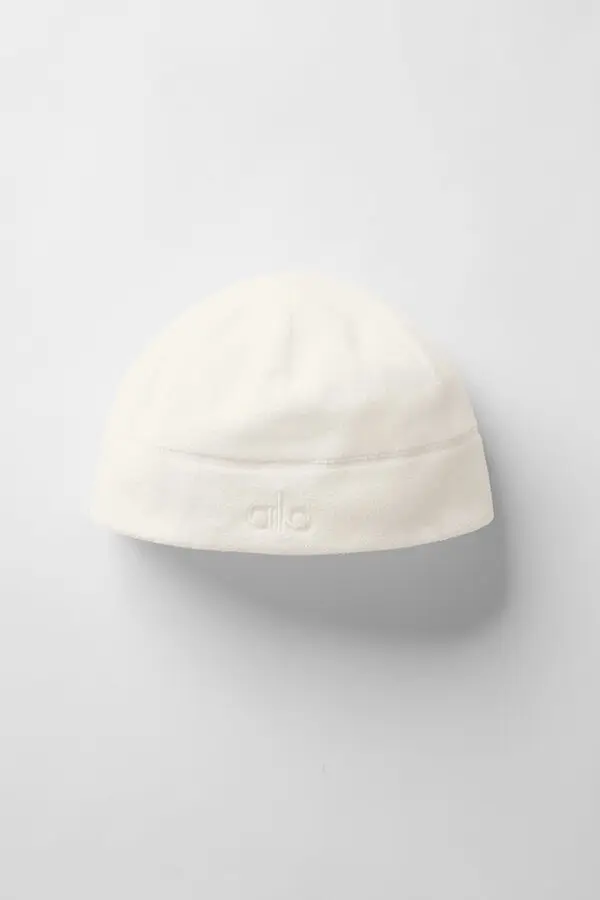 Alo Yoga Performance Fleece Beanie - Ivory/ivory