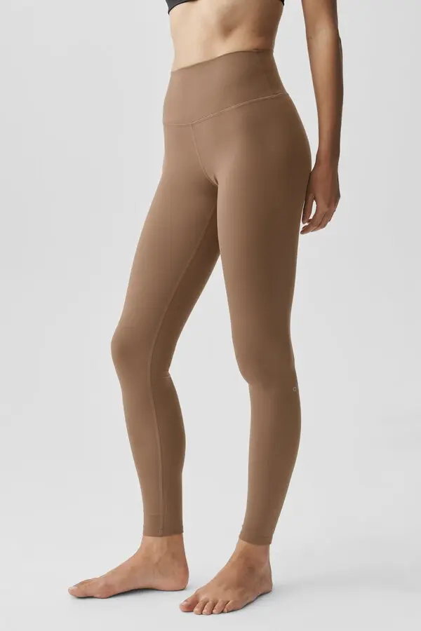 Alo Yoga Softsculpt High-waist Leggings - Java Brown