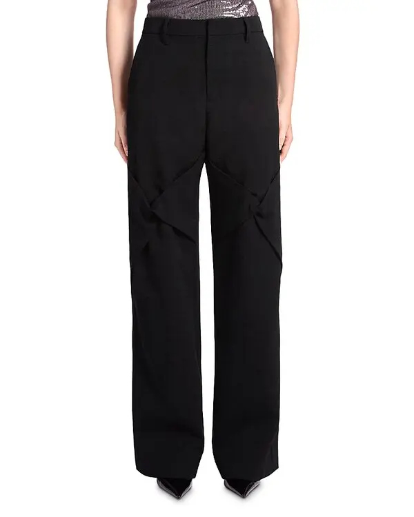 KATE BARTON Draped Knee Pants