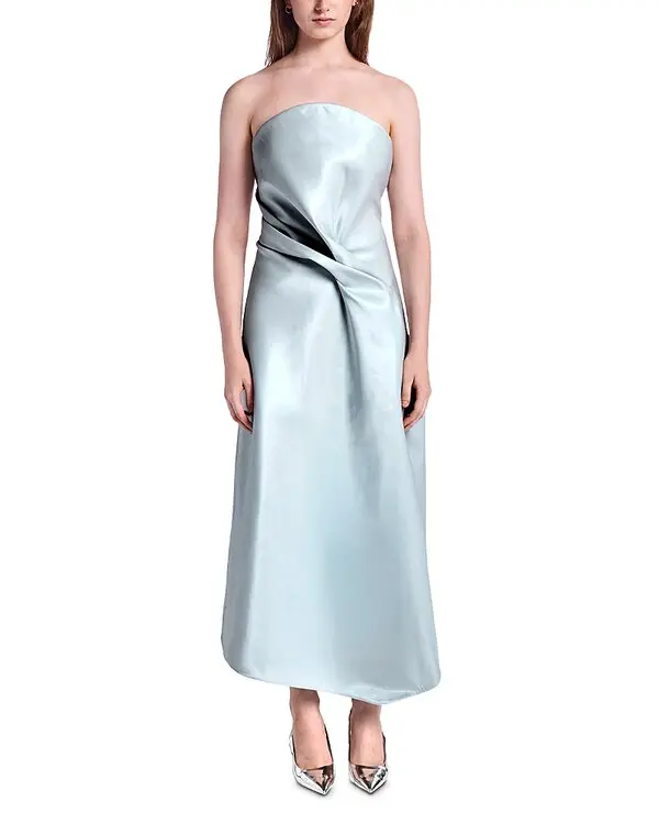 KATE BARTON Liquid Draped Gown