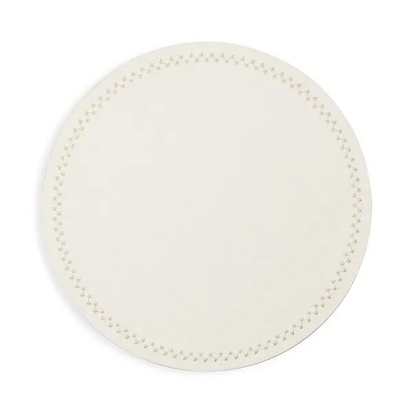 KIM SEYBERT Starry Night Placemat - White Gold