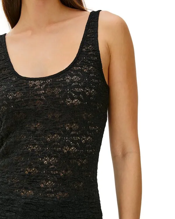 Rails Donya Lace Top - Black Lace
