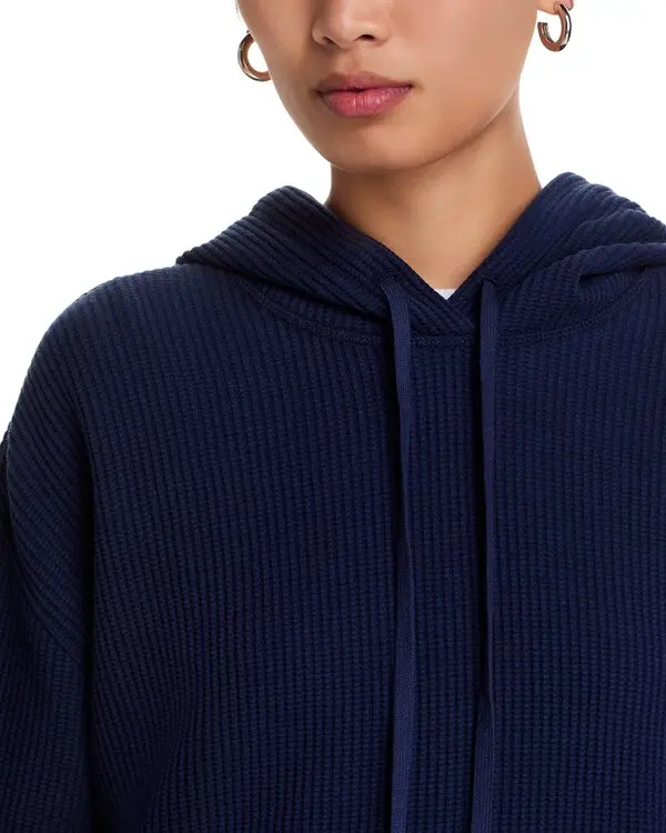 ATM Anthony Thomas Melillo Cotton Waffle Pullover Hoodie