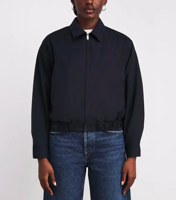 Claudie Pierlot Wool-blend Bomber Jacket