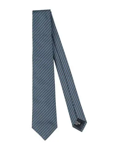 Emporio Armani Light Silk Tie - Blue