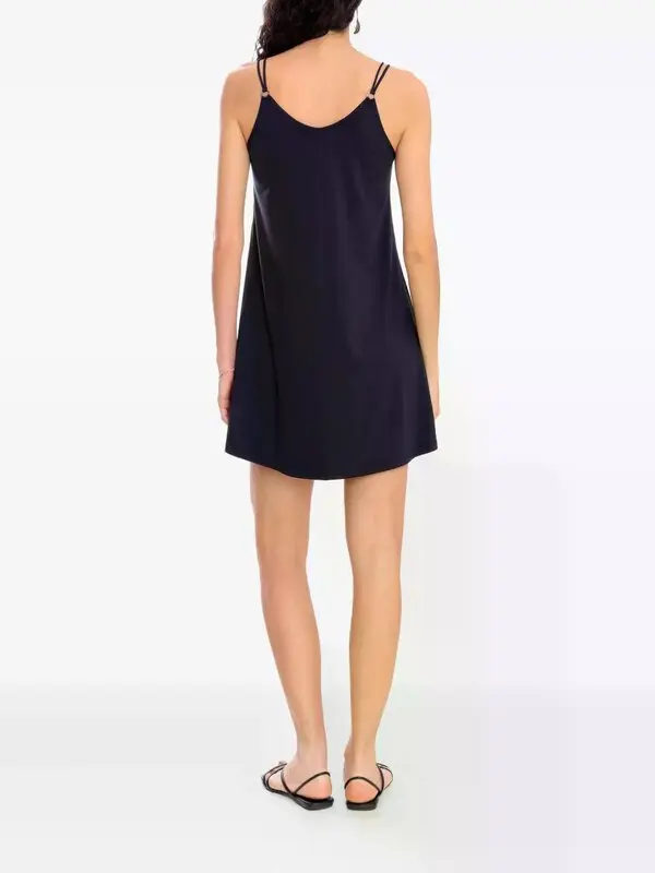 Lygia & Nanny Sardenha Double-Strap Dress - Black | Editorialist
