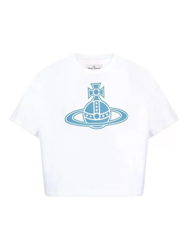 VIVIENNE WESTWOOD Peru Orb-print T-shirt - White