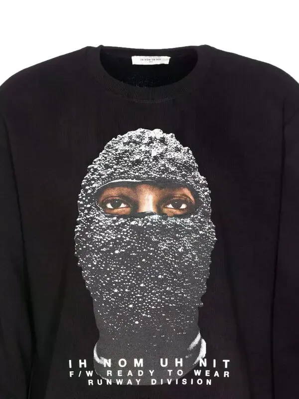 IH NOM UH NIT Mask-print Sweatshirt