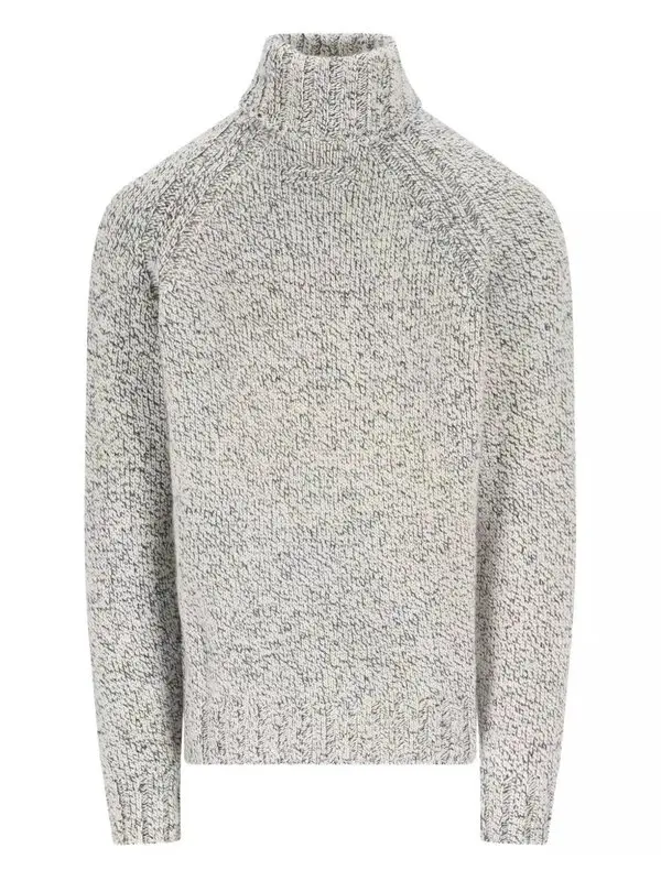 Zegna High-neck Raglan-sleeve Sweater