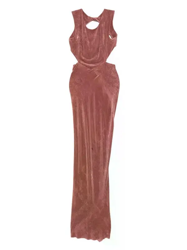 Rick Owens Open-back Maxi Gown - Pink