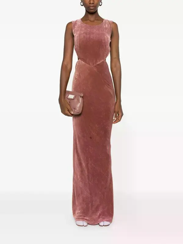 Rick Owens Open-back Maxi Gown - Pink